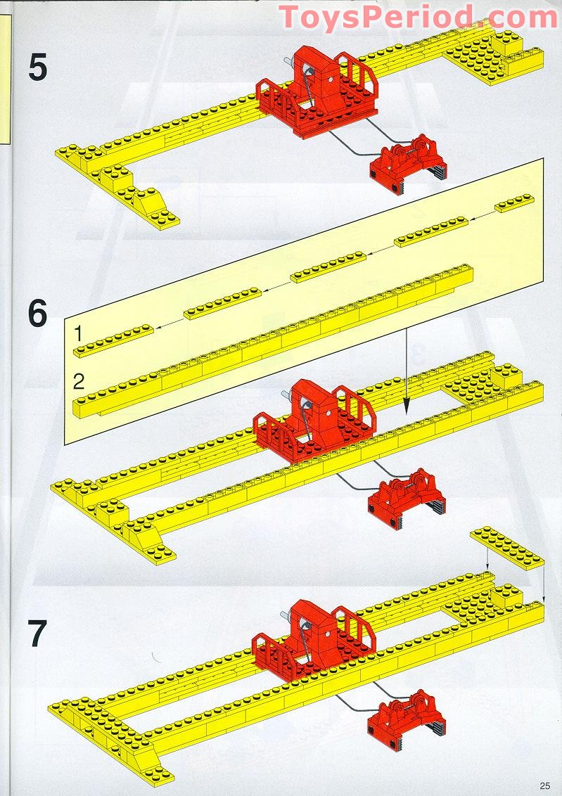 LEGO 4555 Cargo Station Instructions and Parts List