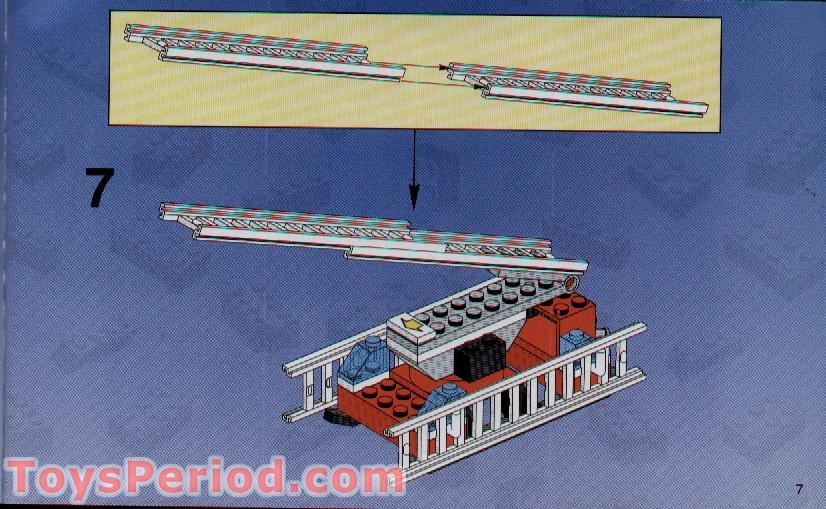 LEGO 6464 Super Rescue Complex Instructions and Parts List