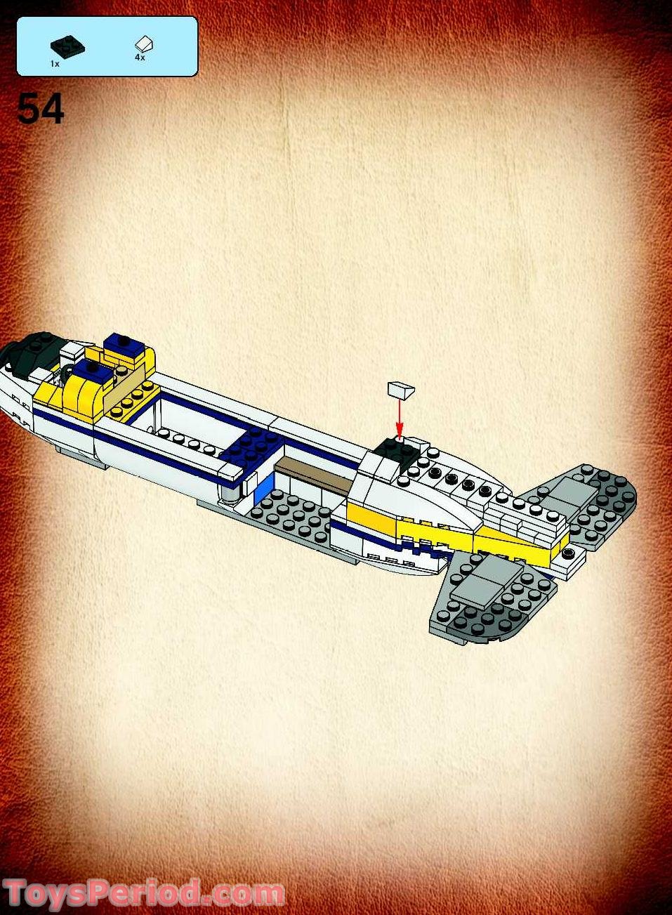 LEGO 7628 Peril in Peru Set Parts Inventory and Instructions - LEGO ...