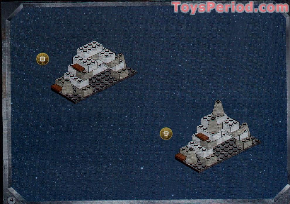 LEGO 7161 Gungan Sub Instructions and Parts List