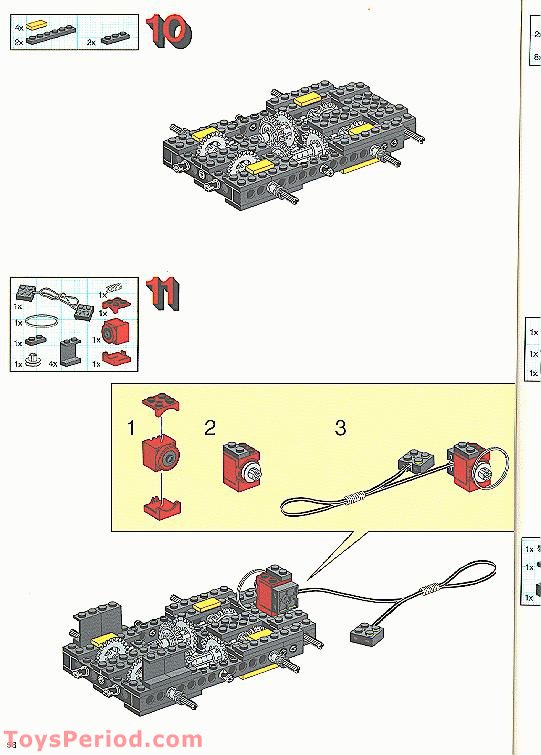 LEGO 8082 Multi Control Set Instructions and Parts List