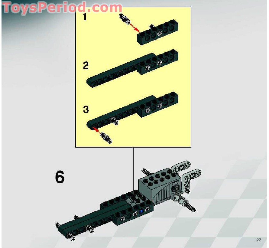 LEGO 8141 Off Road Power Instructions and Parts List