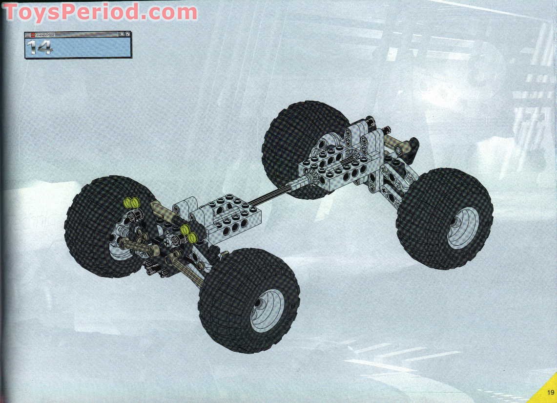 LEGO 8465 Extreme Off-Roader Instructions and Parts List