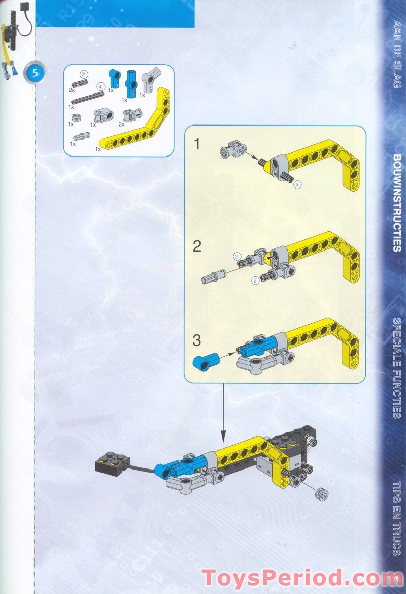 LEGO 9747 Robotics Invention System, Version 1.5 Instructions and Parts ...