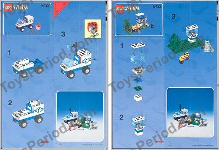 LEGO 6422 Telephone Repair Instructions and Parts List