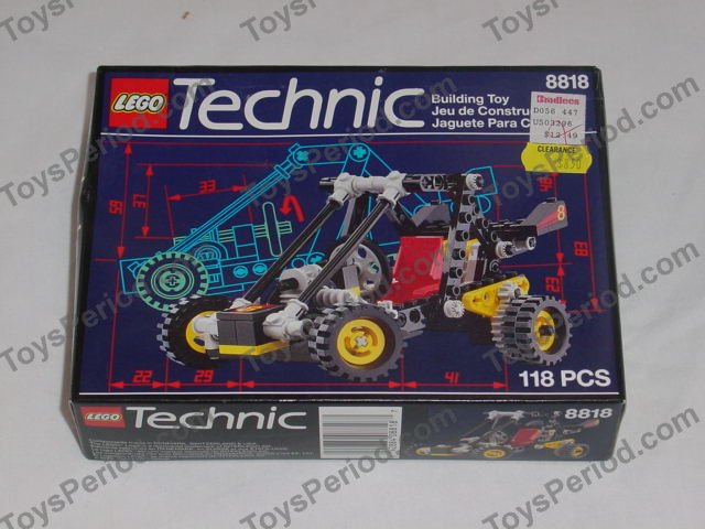 LEGO 8818 Baja Blaster Instructions and Parts List