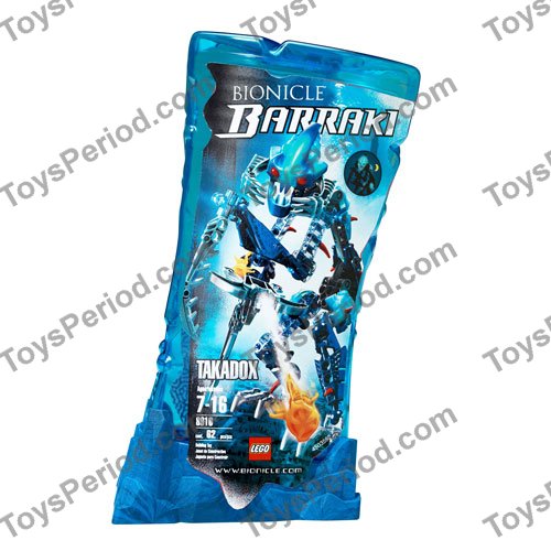LEGO 8916 Takadox Instructions and Parts List