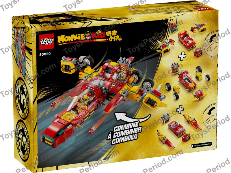 LEGO 80050 Creative Vehicles Set Parts List