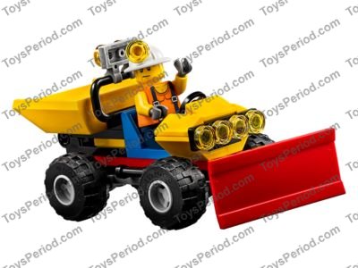 LEGO 60186 Mining Heavy Driller Set Parts List
