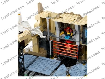 LEGO 70596 Samurai X Cave Chaos Set Parts List