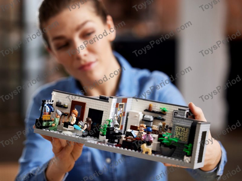 LEGO 10291 Queer Eye – The Fab 5 Loft Set Parts List