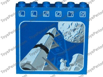 LEGO Sets with Part 3754pb01 Brick 1 x 6 x 5 with LL2079 Rocket and ...