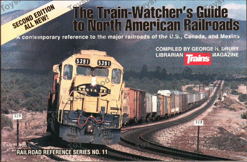 Books & Gifts - Kalmbach Train-Watcher's Guide to North American Railroads