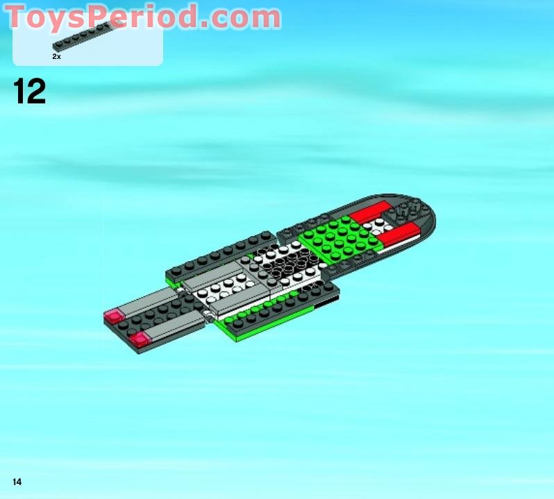 LEGO 60021 Cargo Heliplane Instructions and Parts List
