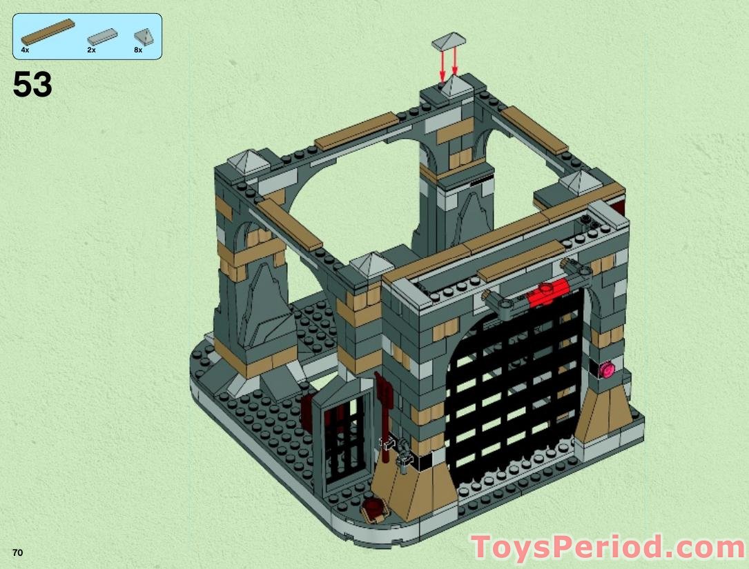 LEGO 75005 Rancor Pit Instructions and Parts List