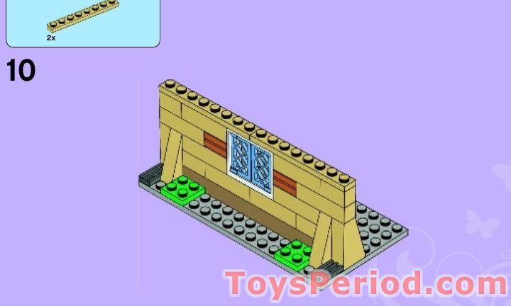 LEGO 3185 Summer Riding Camp Instructions and Parts List