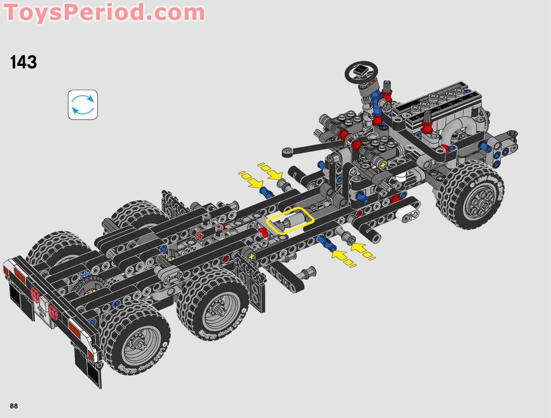 LEGO 42078 Mack Anthem Instructions and Parts List