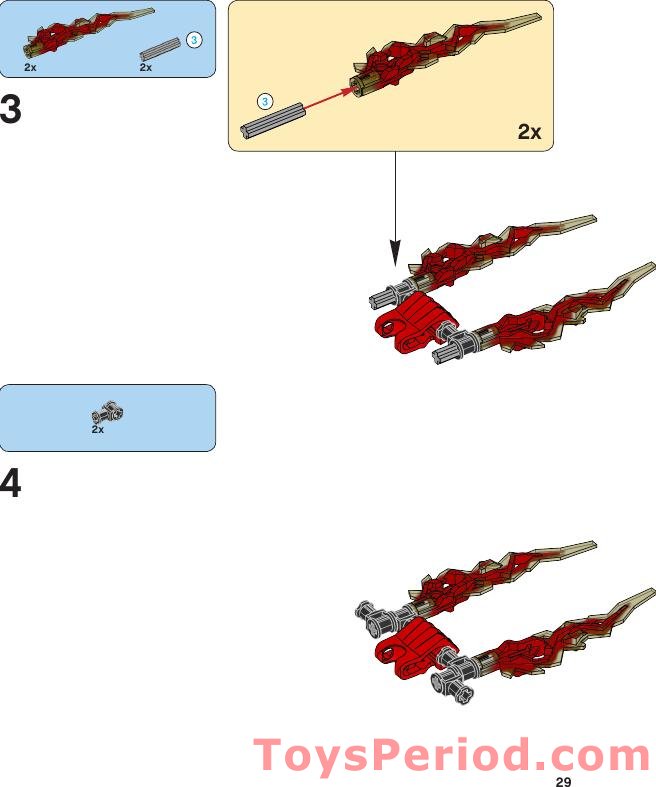 LEGO 44000 Furno XL Instructions and Parts List