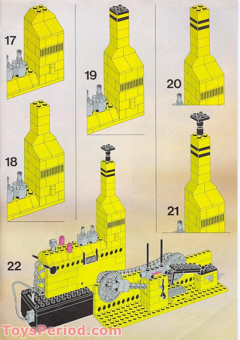 LEGO 744 Universal Building Set Instructions and Parts List