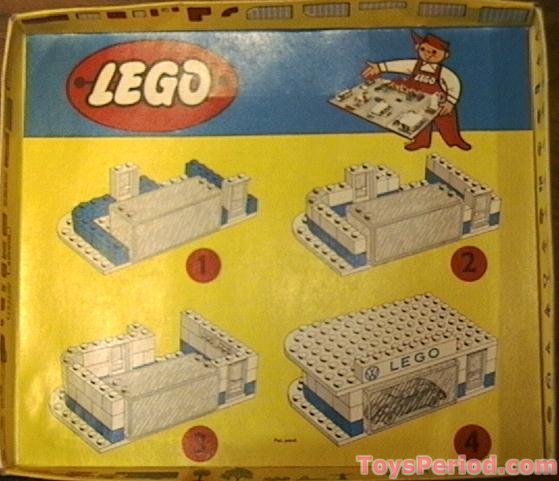 LEGO 307-2 VW Auto Showroom Instructions and Parts List
