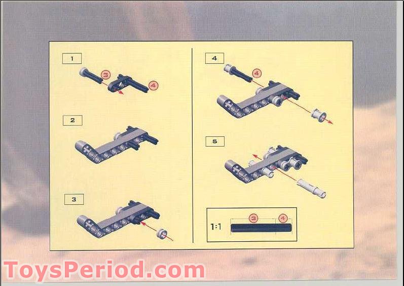 LEGO 10023 Bionicle Master Builder Set Instructions and Parts List