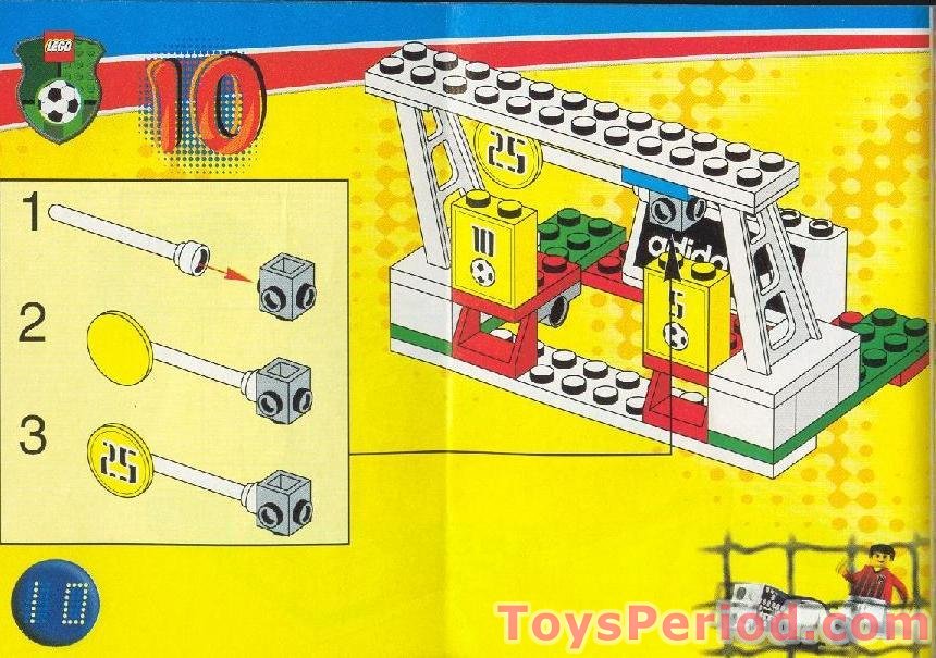LEGO 3424 Target Practice Instructions and Parts List