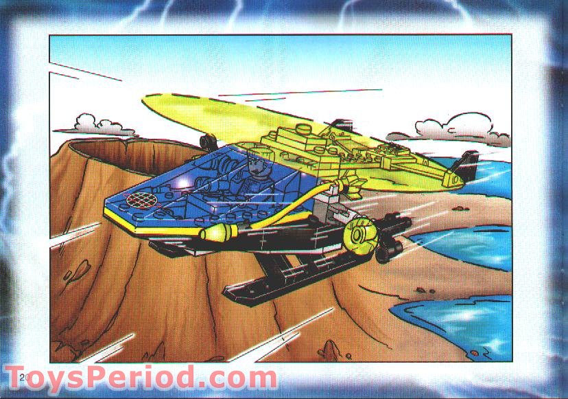 LEGO 6773 Alpha Team Helicopter Instructions and Parts List