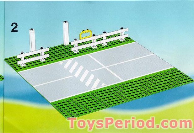 LEGO 6551 Checkered Flag 500 Instructions and Parts List