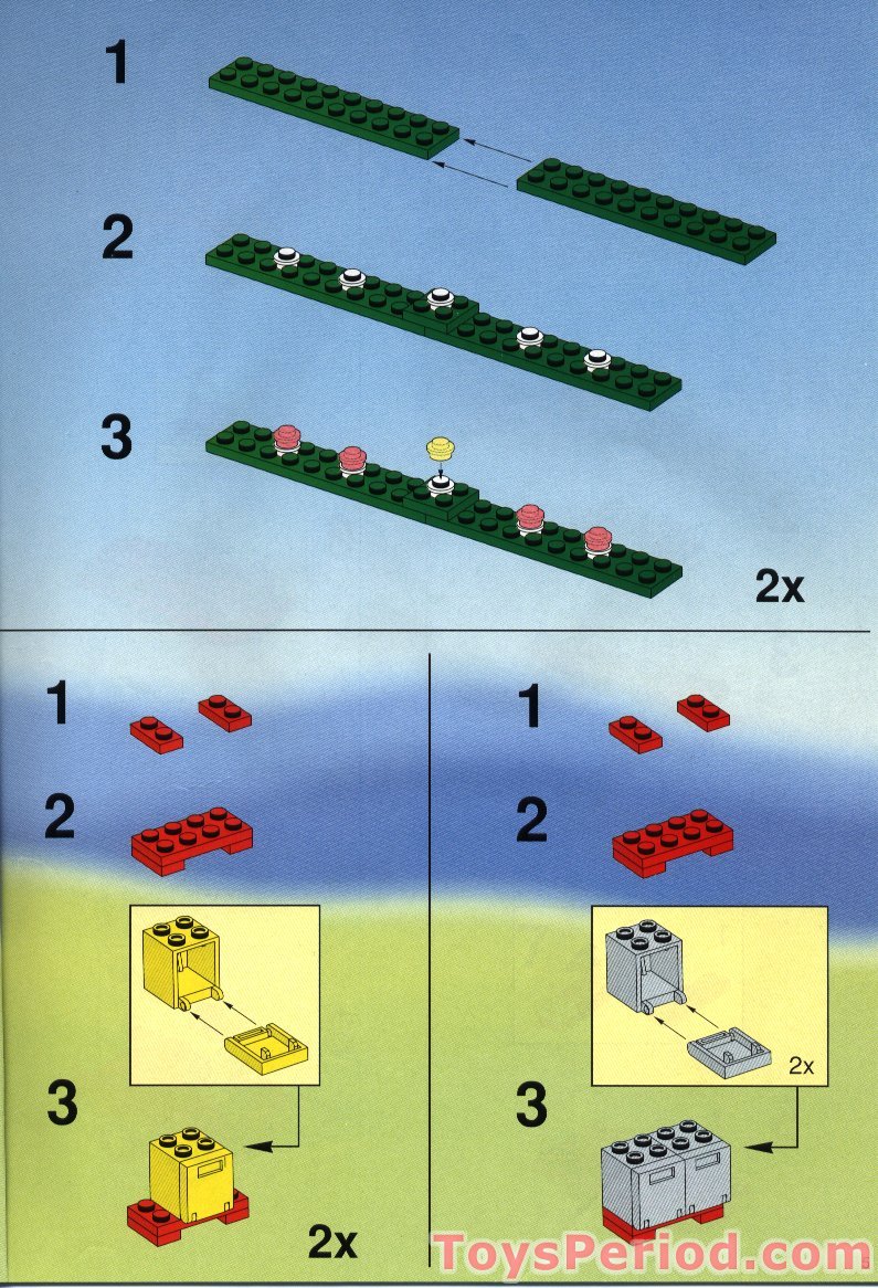 LEGO 6597 Century Skyway Instructions and Parts List