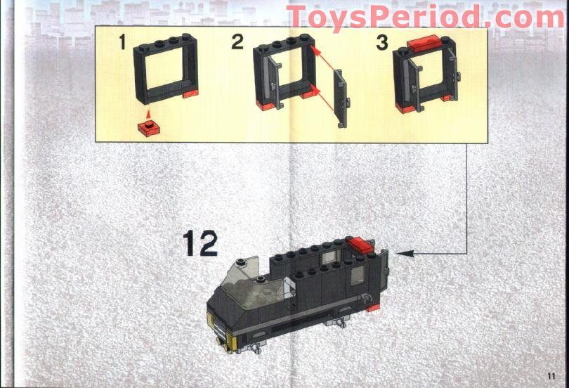 LEGO 7032 Highway Patrol and Undercover Van Instructions and Parts List