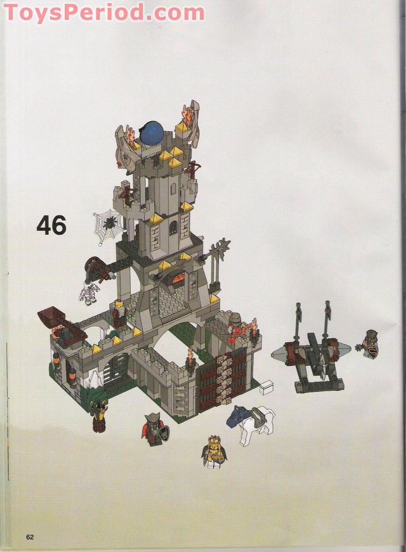LEGO 8823 Mistlands Tower Instructions and Parts List