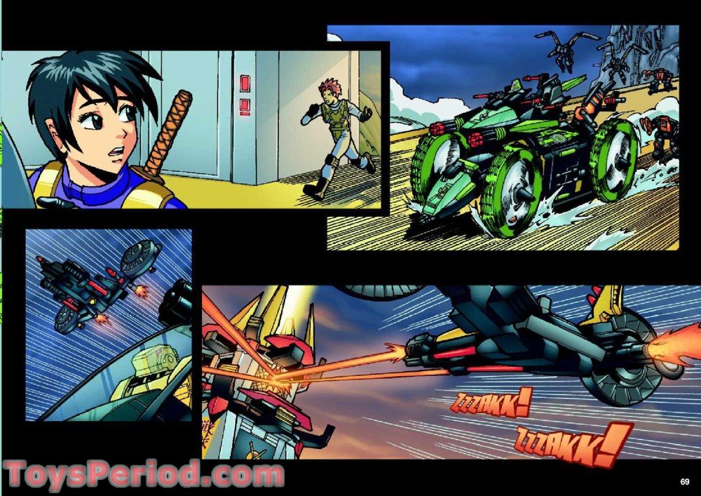 LEGO 8108 Mobile Devastator Instructions and Parts List