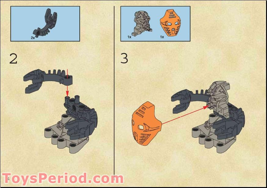 LEGO 8556 Boxor Instructions and Parts List