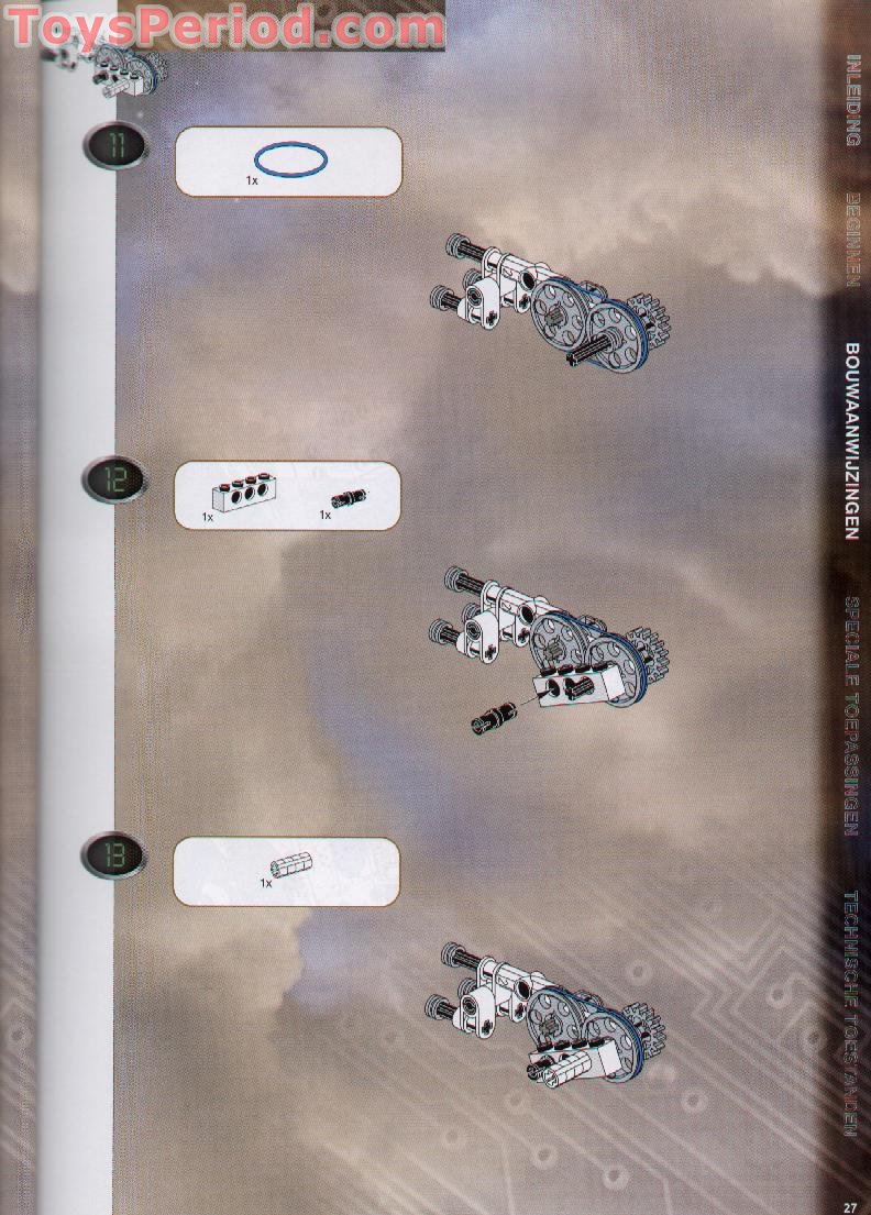 LEGO 9748 Droid Developer Kit Instructions and Parts List