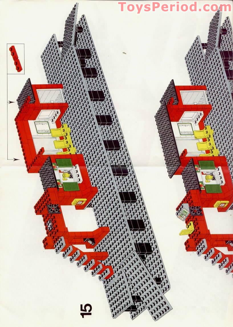 LEGO 7824 Railway Station Instructions and Parts List