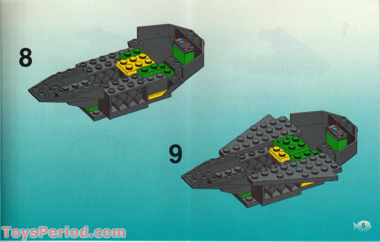LEGO 2160 Crystal Scavenger Instructions and Parts List