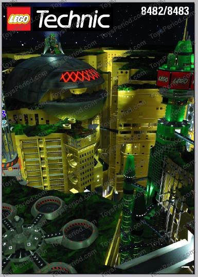 LEGO 8482 Cybermaster Instructions and Parts List
