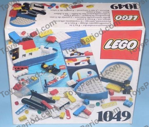 LEGO 1049 Boats Set Parts List