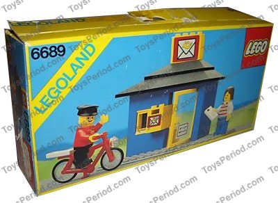 LEGO 6689 Post-Station Instructions and Parts List