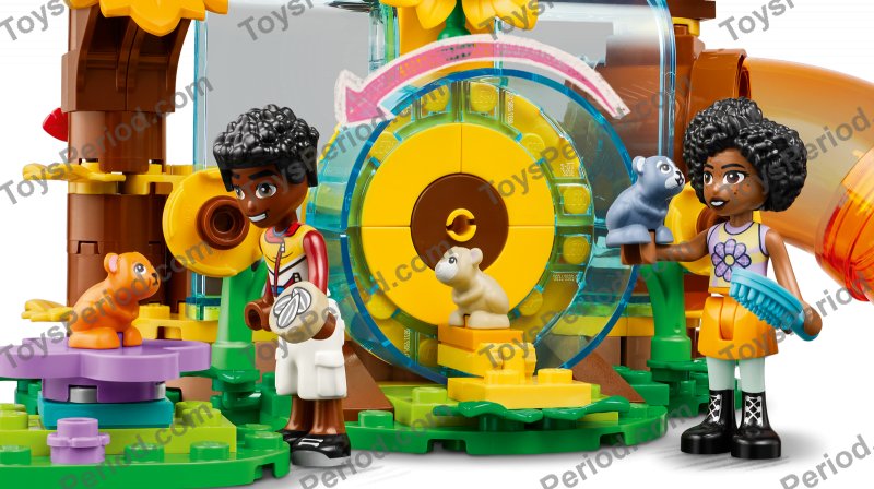LEGO 42601 Hamster Playground Set Parts List