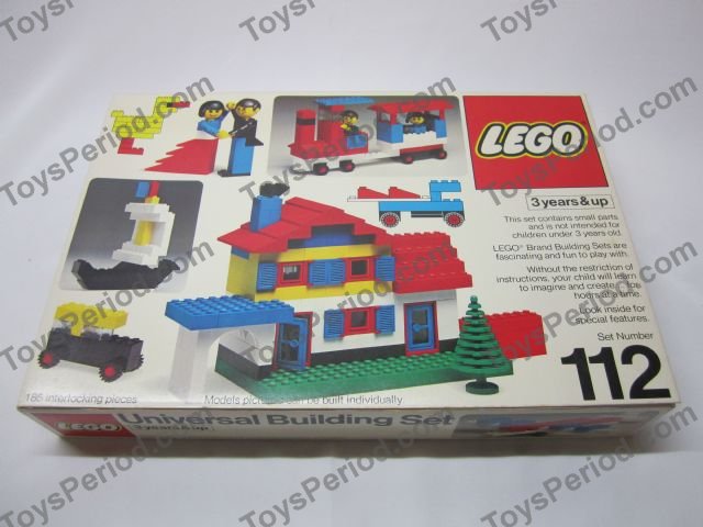 LEGO 112-1 Universal Building Set Parts List