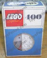 LEGO 400-2 Small Wheels with Axles Instructions and Parts List