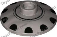 LEGO Sets with Part 4740pb020 Dish 2 x 2 Inverted with Black Circles ...