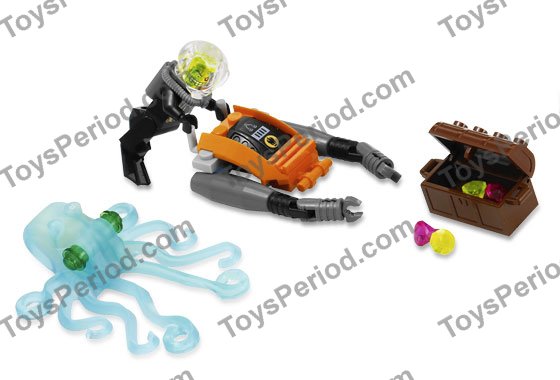 LEGO 8636 Mission 7: Deep Sea Quest Instructions and Parts List