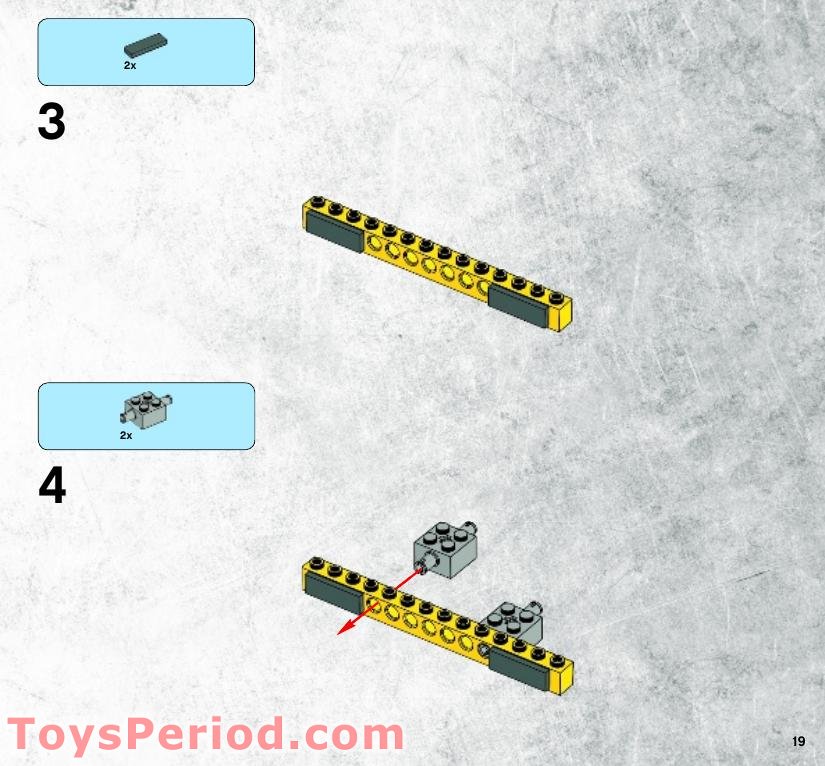 LEGO 5885 Triceratops Trapper Instructions and Parts List