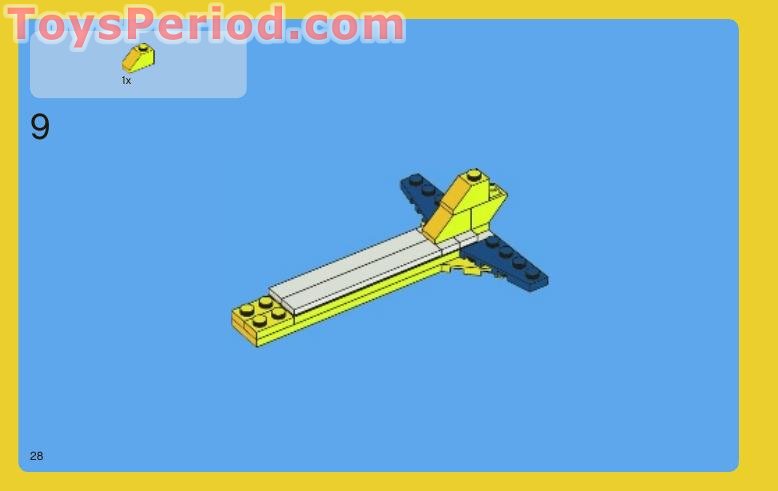 LEGO 6912 Super Soarer Instructions and Parts List