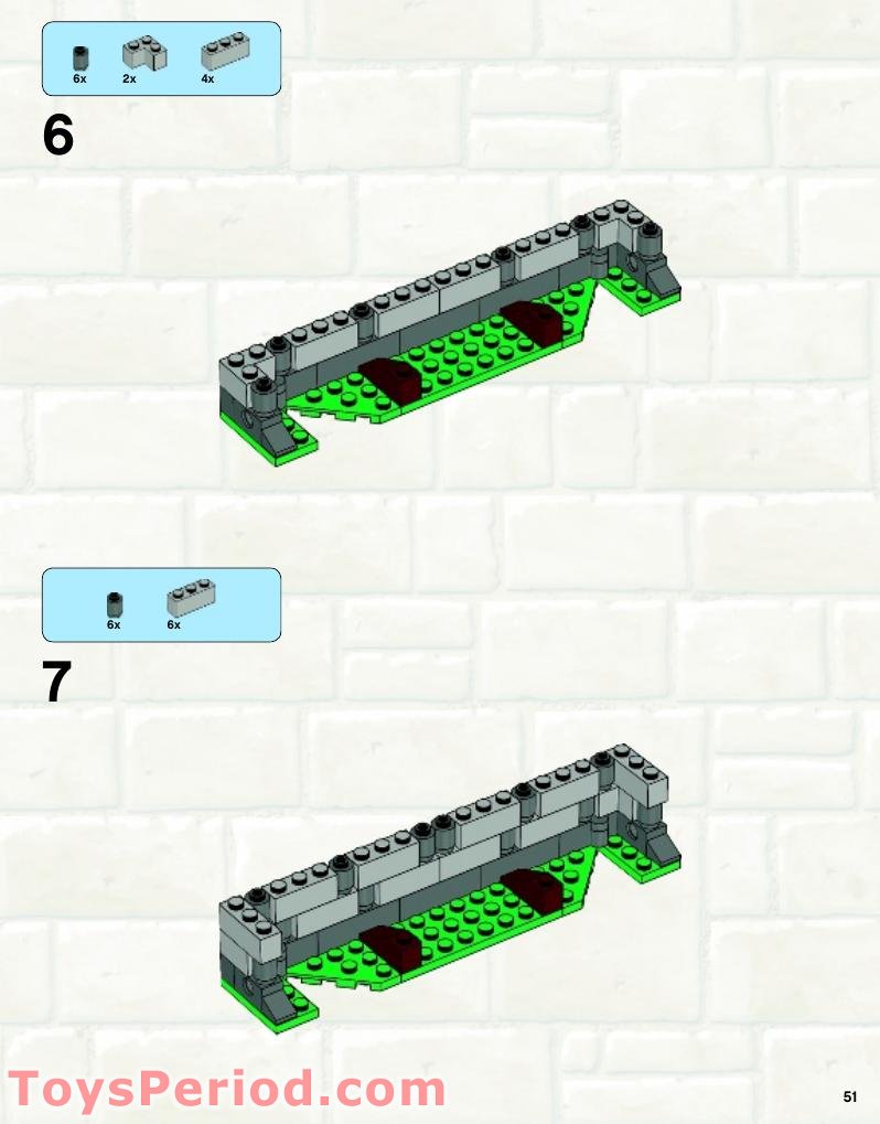 LEGO 10223 Kingdoms Joust Instructions and Parts List
