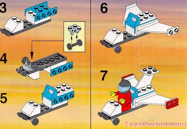 LEGO 2884 Microlight Instructions and Parts List