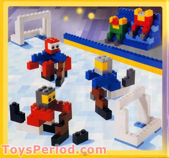 LEGO 4410 Large Creator Set in Box, 4 Plus Instructions and Parts List