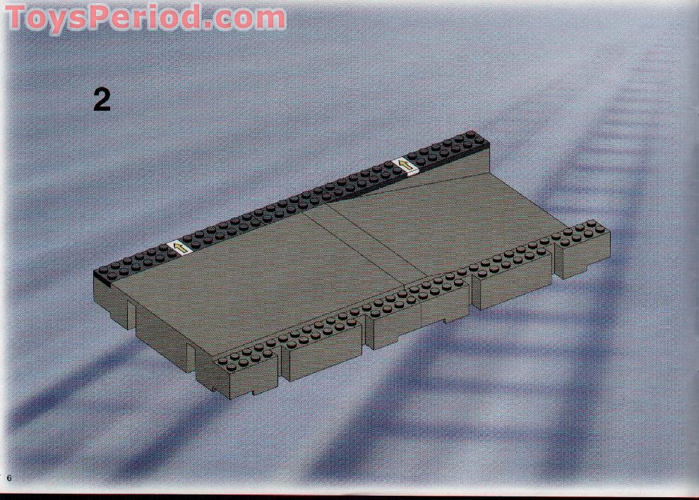 LEGO 4556 Train Station Instructions and Parts List